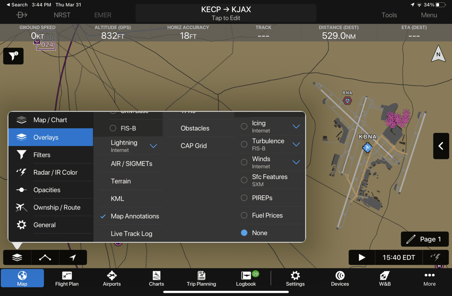 Garmin Pilot’s dynamic map gets even better - iPad Pilot News