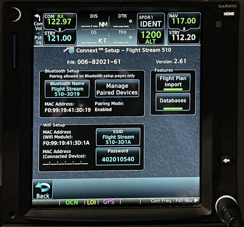Flying with ForeFlight and Garmin Flight Stream - iPad Pilot News