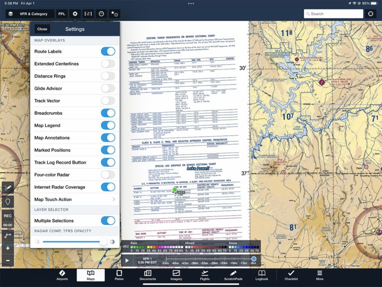 How to find chart supplements and legends in ForeFlight - iPad Pilot News