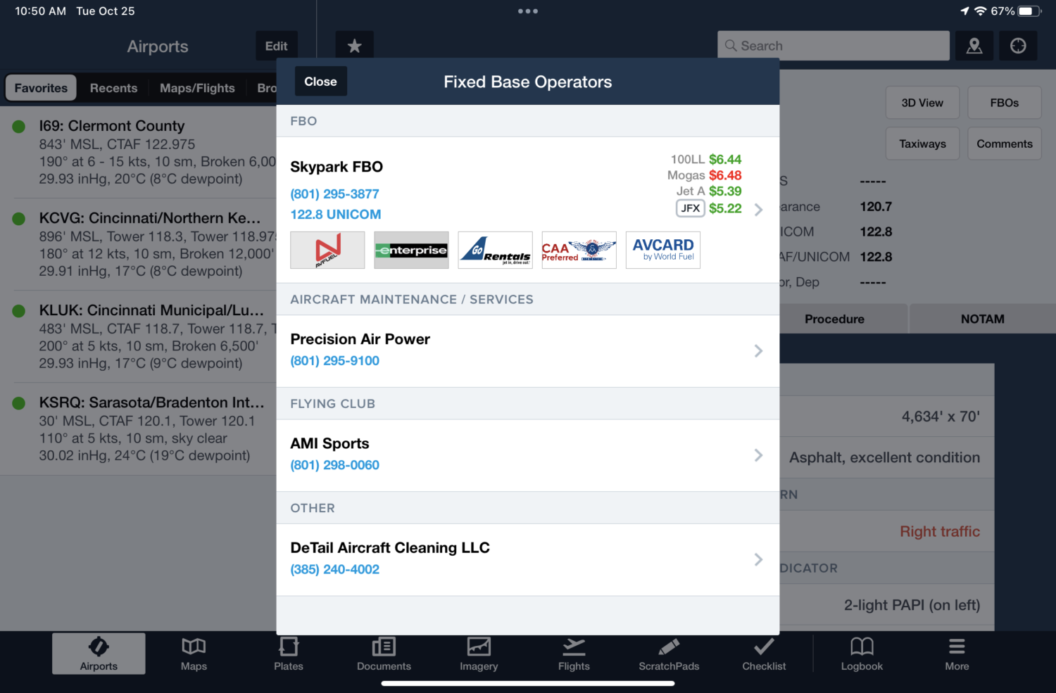 ForeFlight adds new fuel types and other improvements in latest updates ...