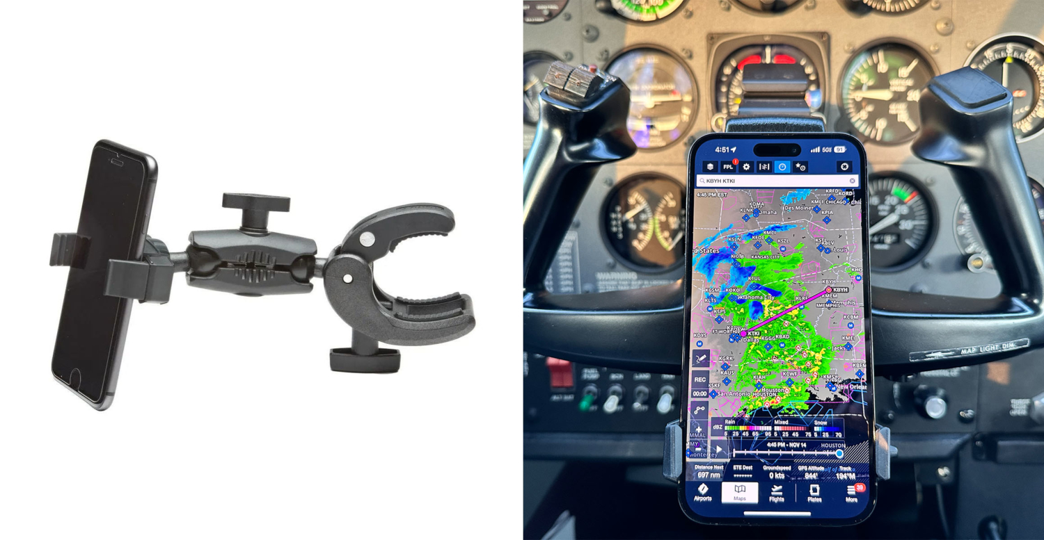 How to mount and use your iPhone as an EFB in the cockpit - iPad Pilot News