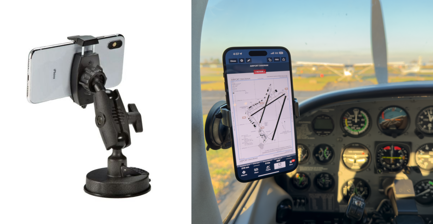 How to mount and use your iPhone as an EFB in the cockpit - iPad Pilot News
