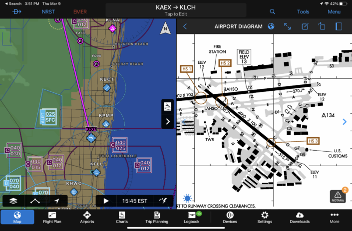 ForeFlight vs. Garmin Pilot: 3 key differences to help you decide ...