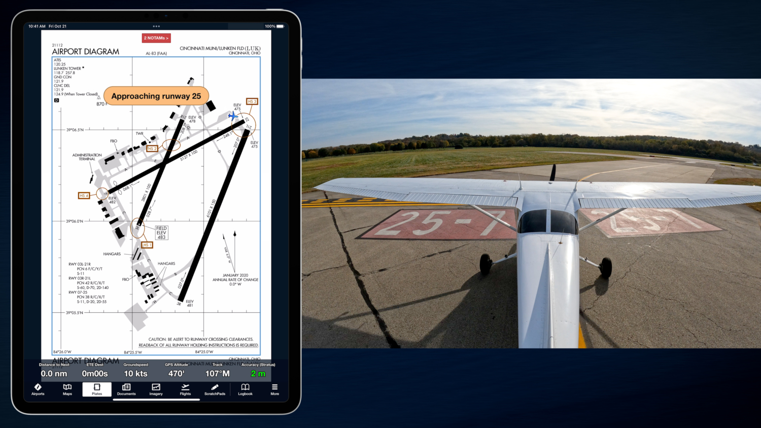 The role of the iPad in preventing runway incursions : iPad Pilot News