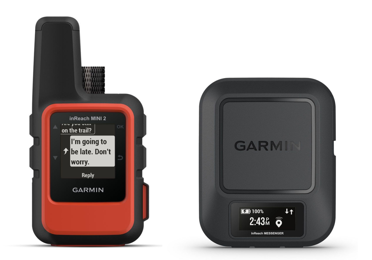 How to send text messages in flight with the Garmin inReach - iPad ...