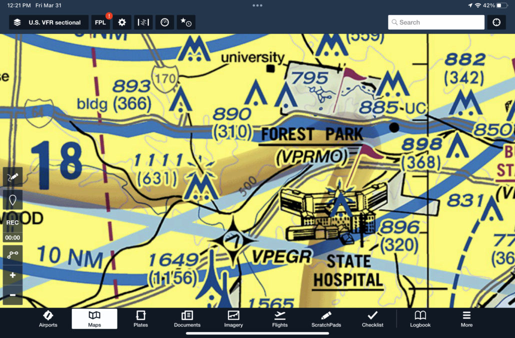 ForeFlight adds VFR waypoints to the aeronautical map - iPad Pilot News