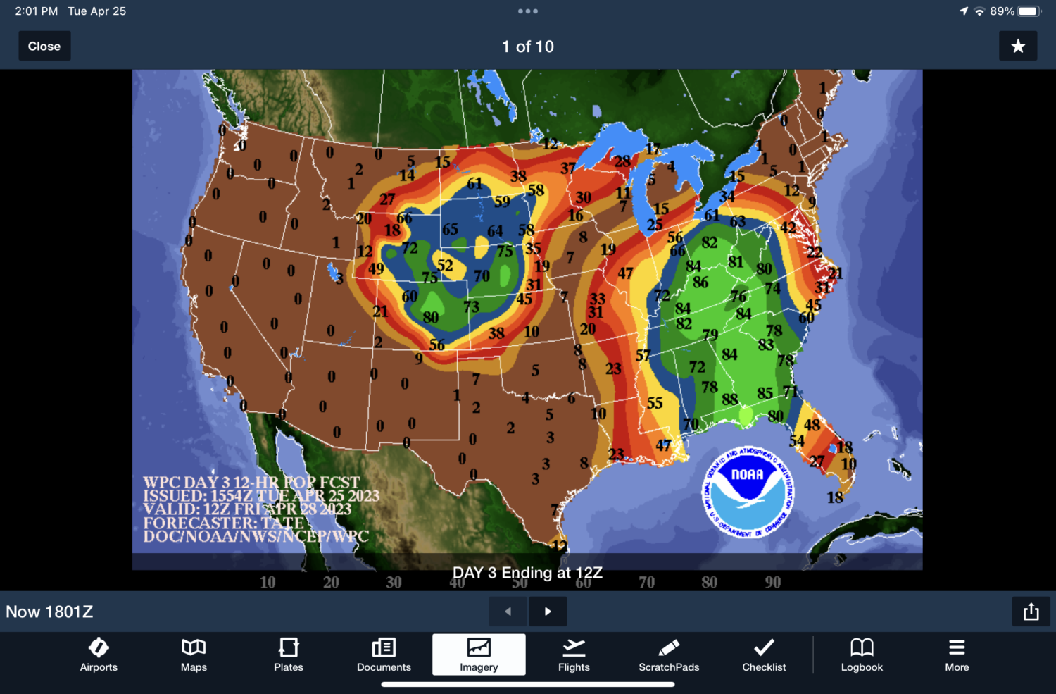Pilot’s guide to thunderstorm avoidance with an iPad EFB app - iPad ...