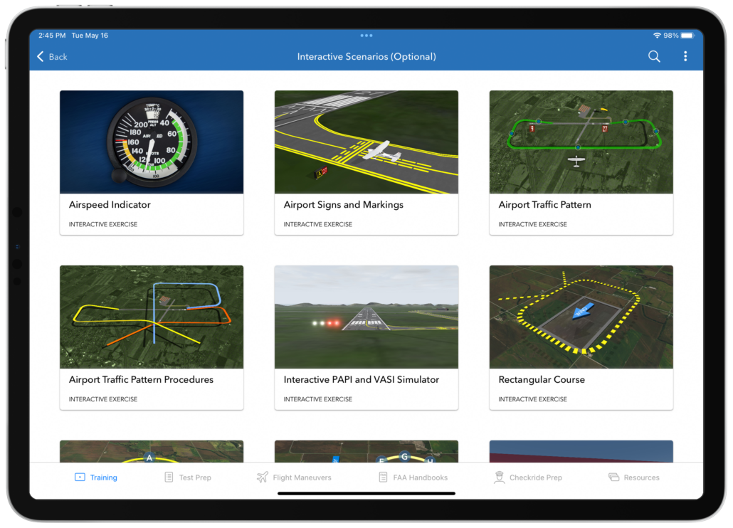 Sporty’s Pilot Training app adds new interactive scenarios - iPad Pilot ...