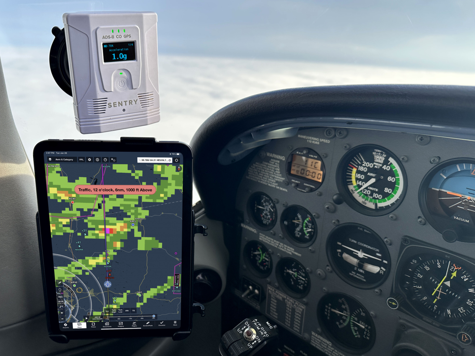 How to use the advanced features in the Sentry Plus ADS-B receiver ...