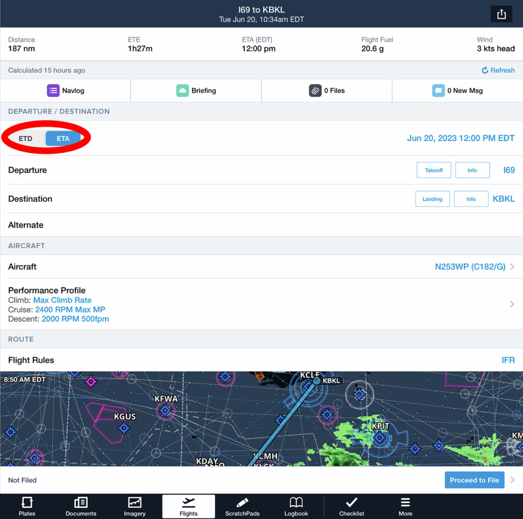 Using the Flights tab in ForeFlight—pro tips - iPad Pilot News