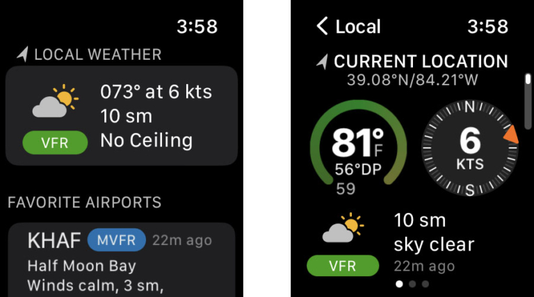 ForeFlight releases new aviation app for Apple Watch - iPad Pilot News