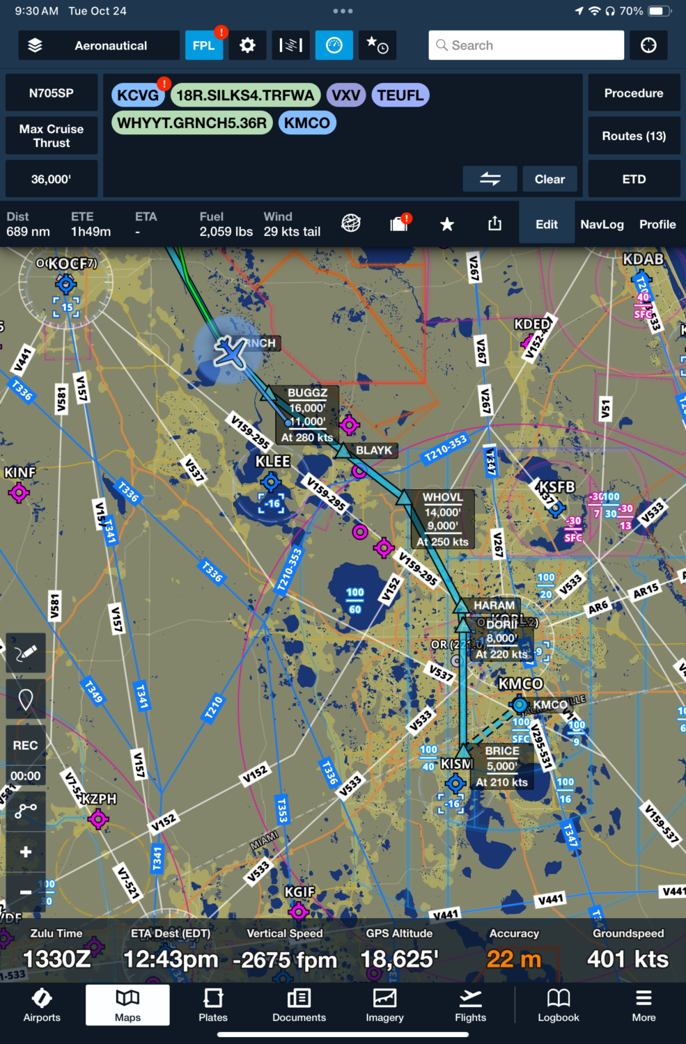 ForeFlight adds augmented SID/STAR procedures - iPad Pilot News