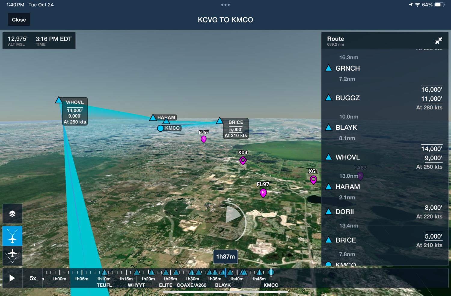 ForeFlight adds augmented SID/STAR procedures - iPad Pilot News