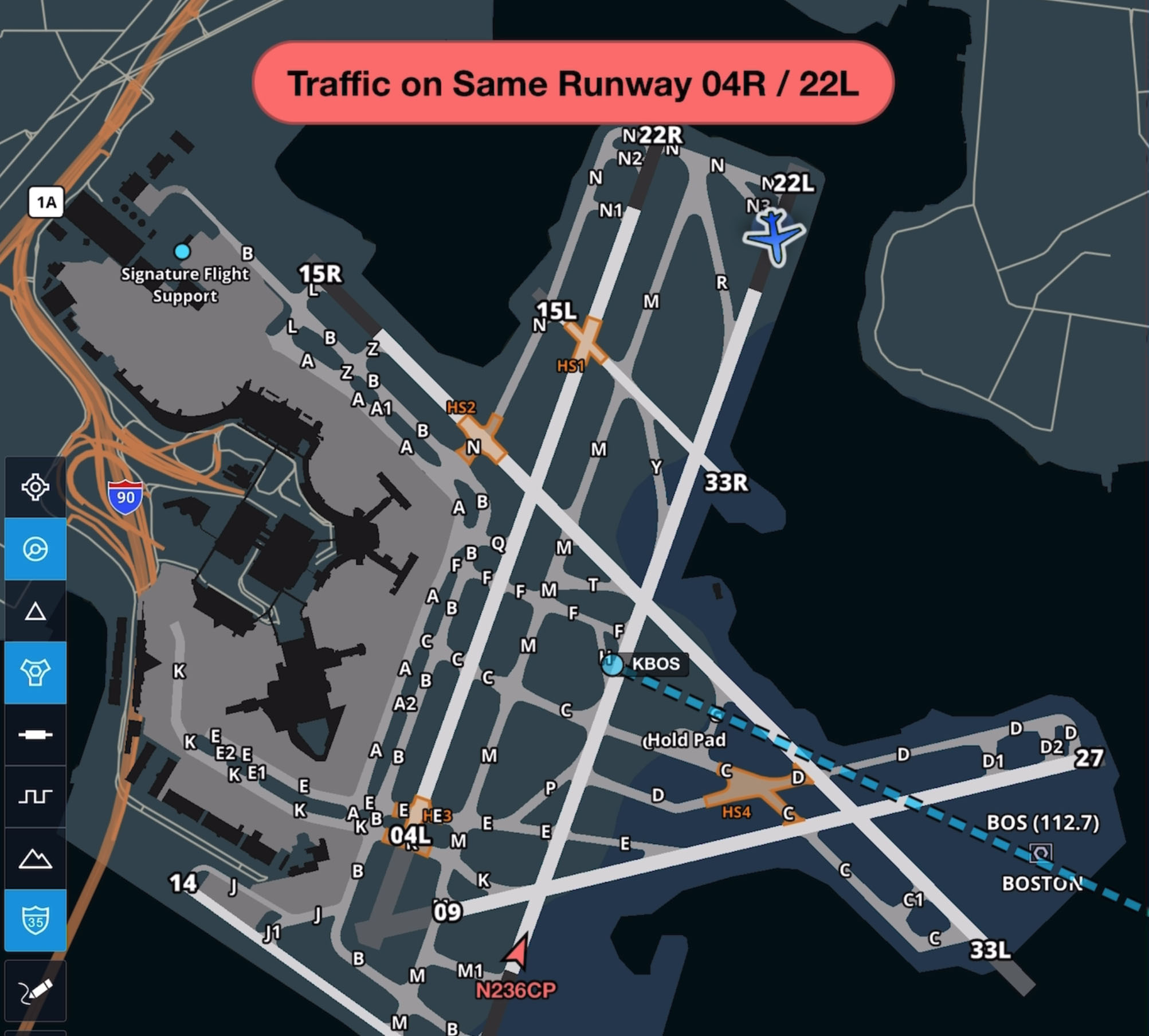 ForeFlight expands airport traffic alerts - iPad Pilot News