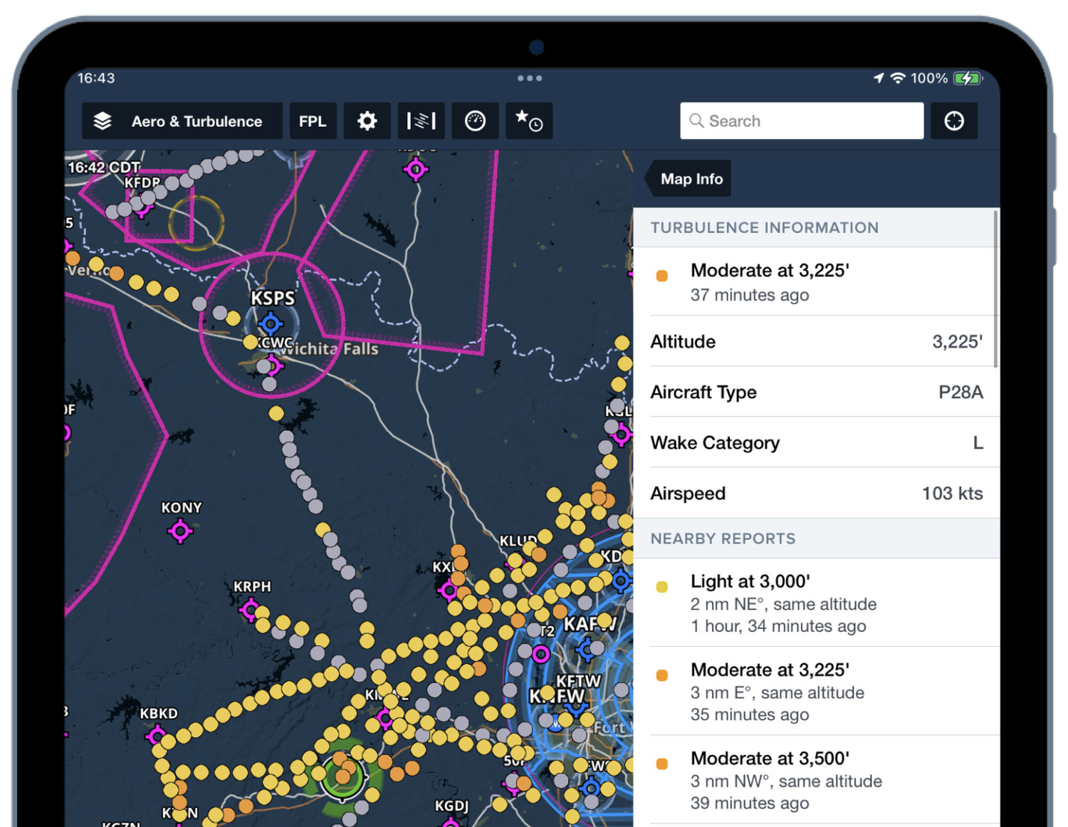 ForeFlight adds new aviation keyboard - iPad Pilot News