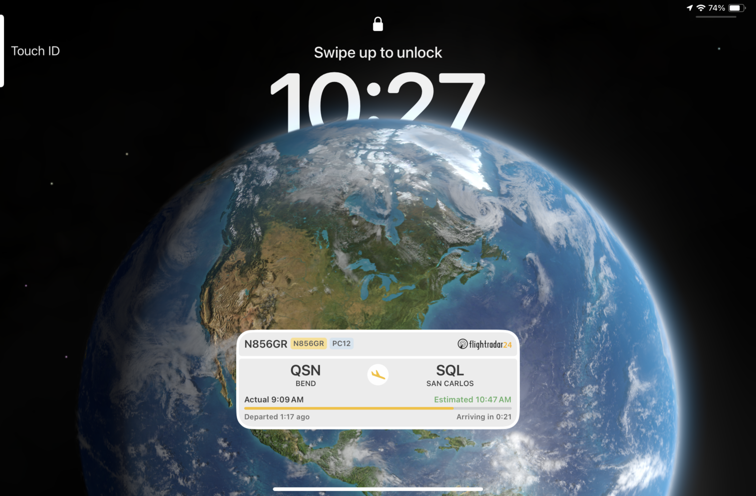 FlightRadar24 adds support for iOS live activities - iPad Pilot News
