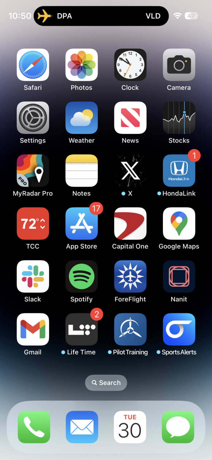FlightRadar24 adds support for iOS live activities - iPad Pilot News