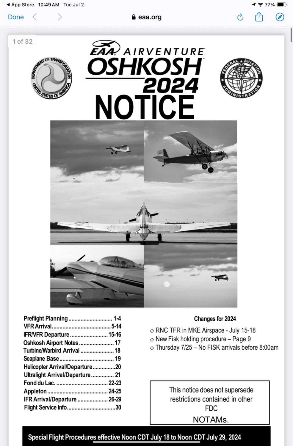 Start planning your Oshkosh experience with the 2024 AirVenture app ...