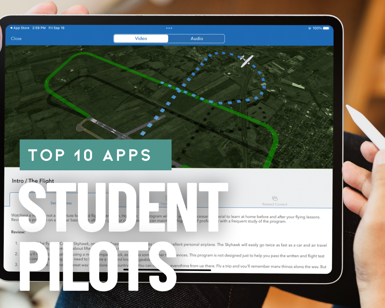 Top 10 apps for Student Pilots - iPad Pilot News
