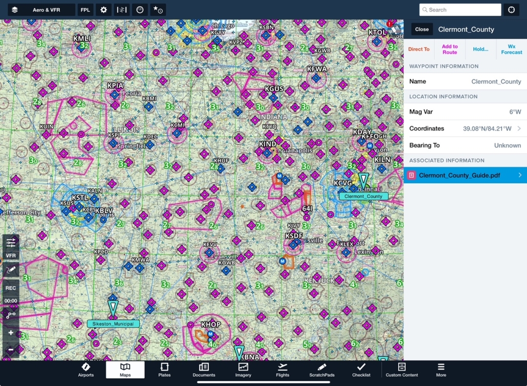 Sporty’s Introduces New Fun Flying Map Layer for ForeFlight : iPad ...