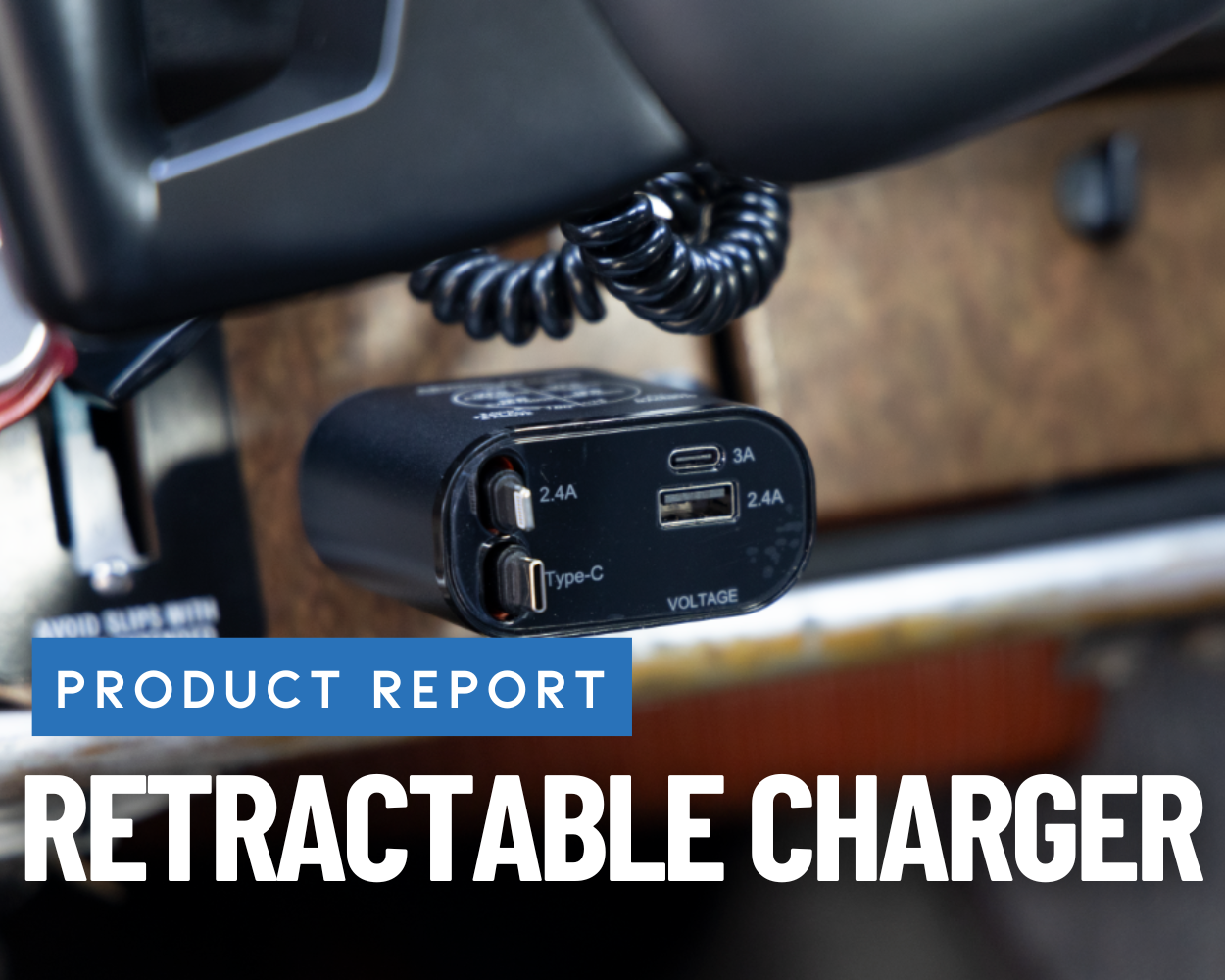 New Retractable 12/24 Volt Charger Offers Convenience, Safety and ...