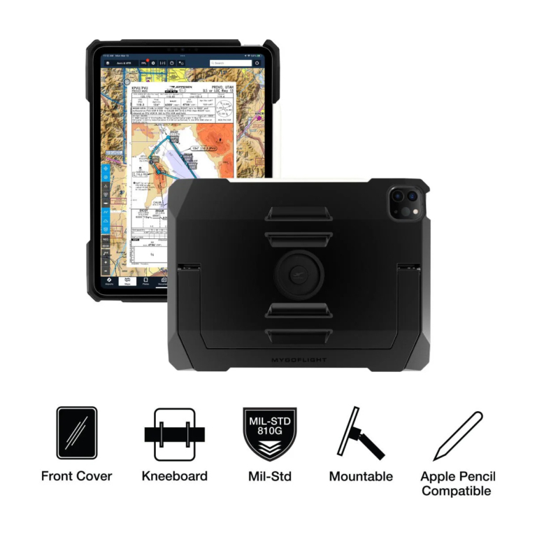 Product Review—MyGoFlight iPad Pro & Air Kneeboard/Mountable Sport Case ...