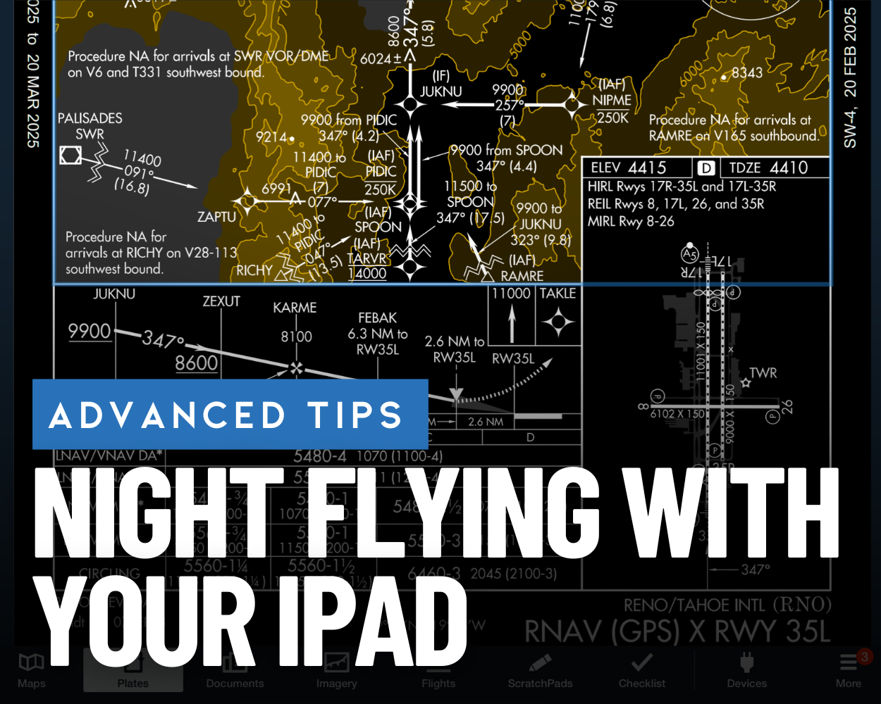 Mastering night flying with your iPad: Tips for dimming, filters, and ...