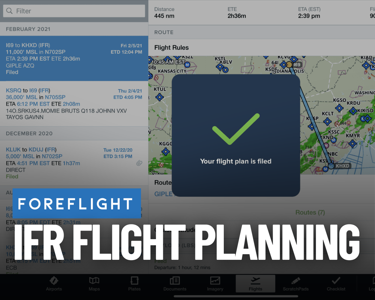 How to File an IFR Flight Plan in ForeFlight: A Comprehensive Guide ...
