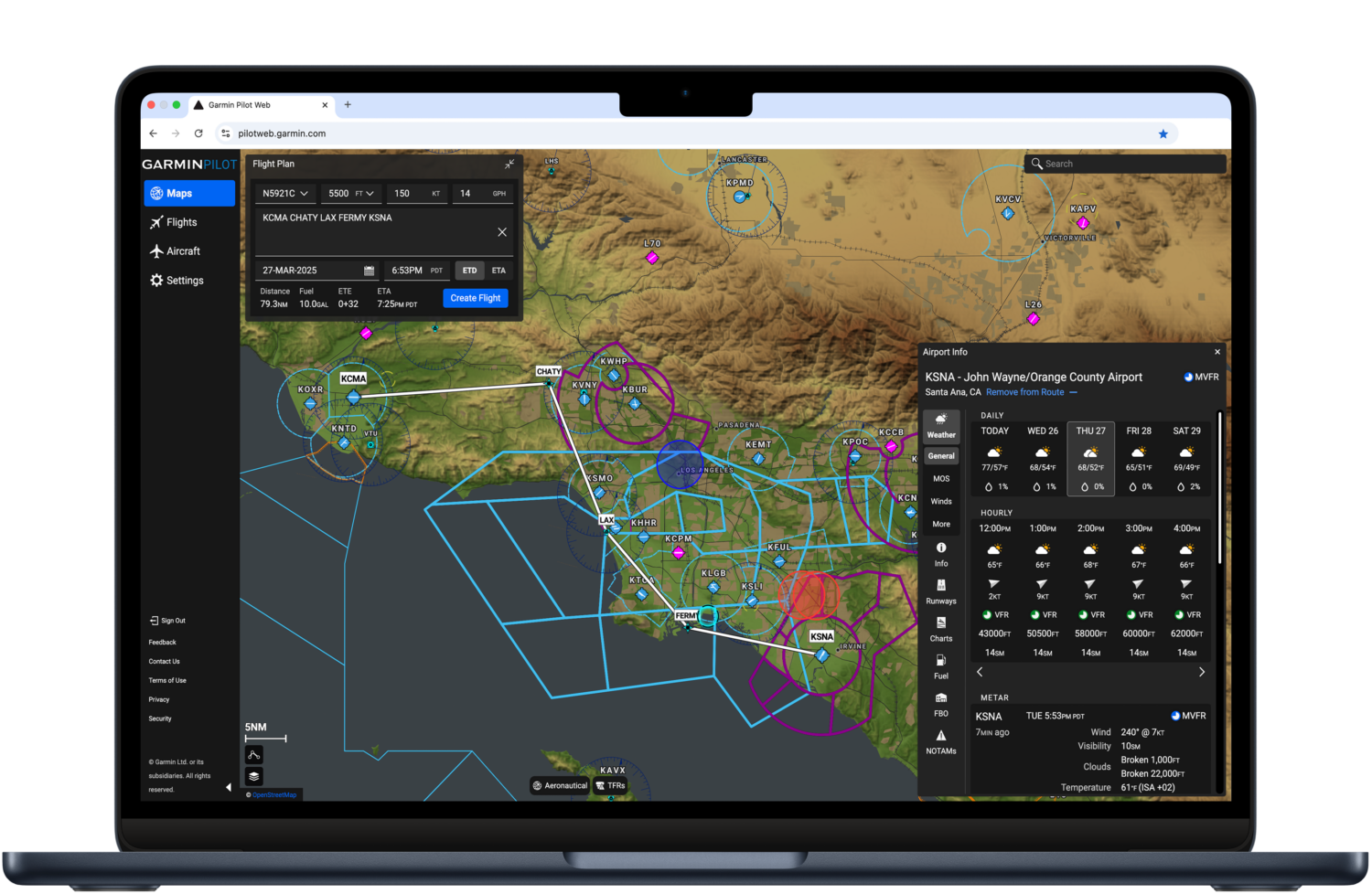 Garmin brings powerful flight planning tools online with Garmin Pilot ...