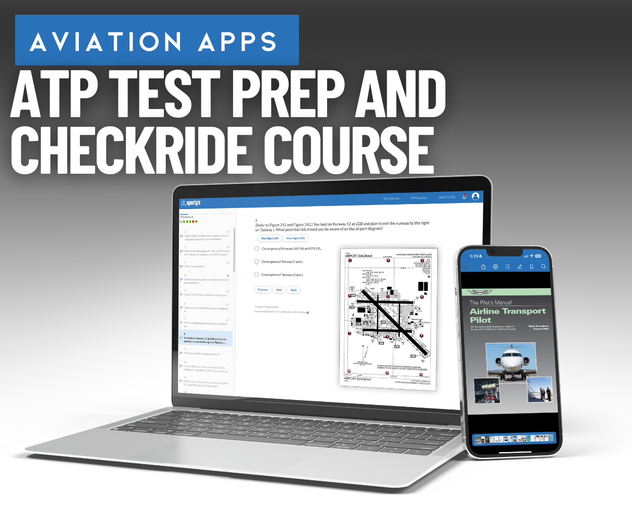New: ATP Test Prep and Checkride Course Now Available in Sporty’s Pilot ...