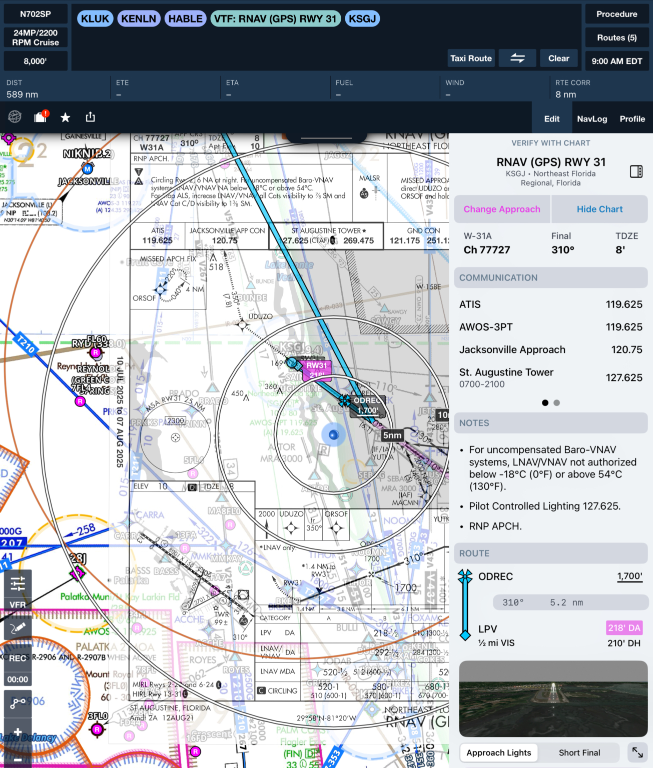 ForeFlight Launches Dynamic Procedures - iPad Pilot News