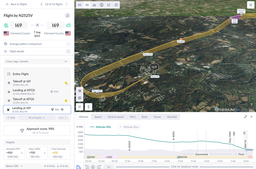 How to use FlySto to debrief flights and manage engine data : iPad ...