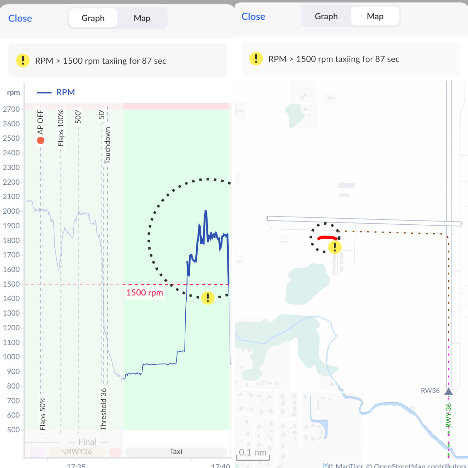 How to use FlySto to debrief flights and manage engine data : iPad ...