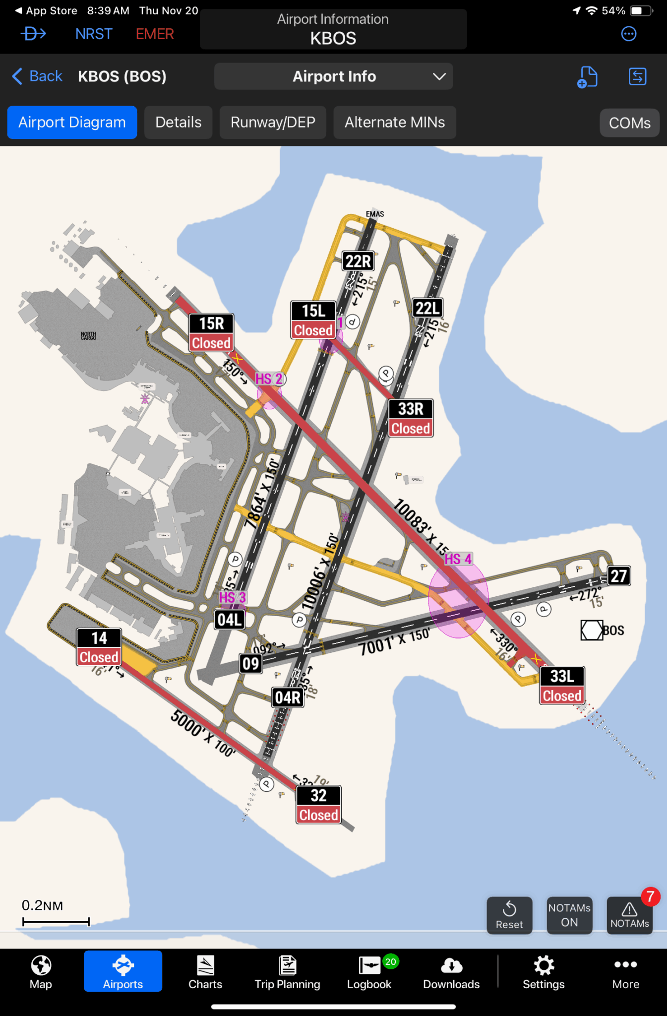 Garmin Pilot adds graphical NOTAMs to SmartCharts - iPad Pilot News