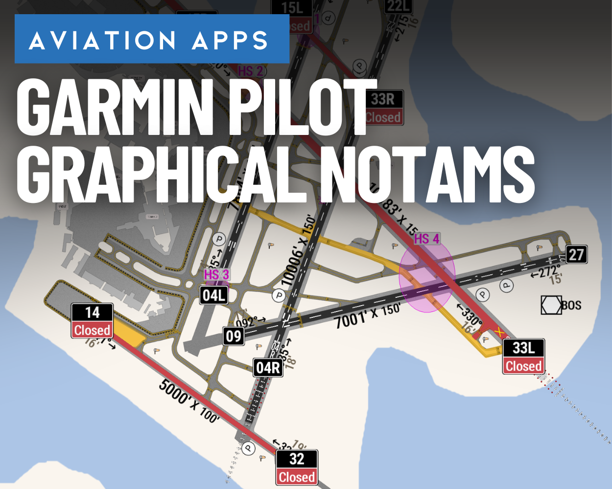 Garmin Pilot adds graphical NOTAMs to SmartCharts - iPad Pilot News