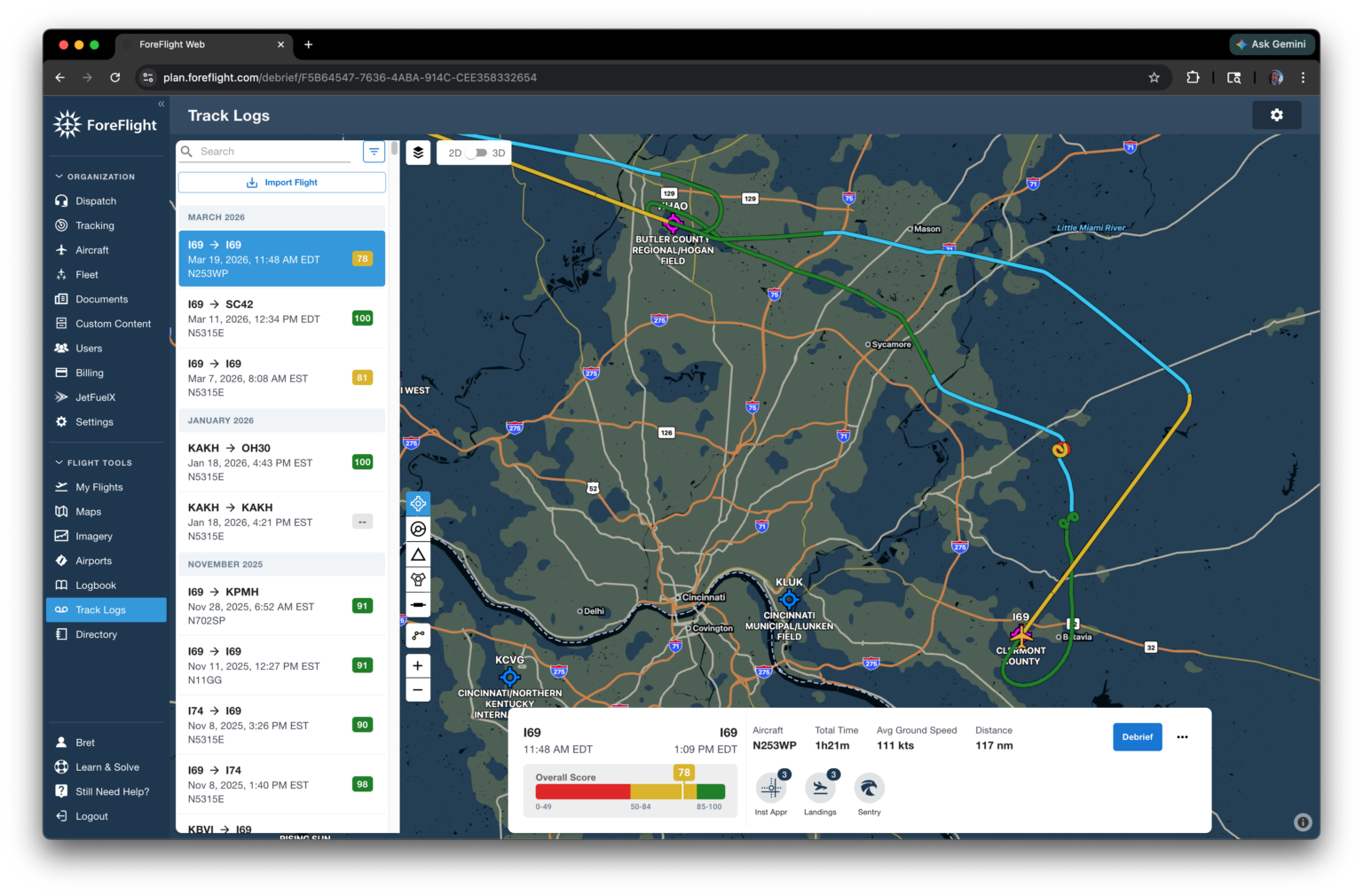 Use ForeFlight Debrief to grade and score every flight : iPad Pilot News